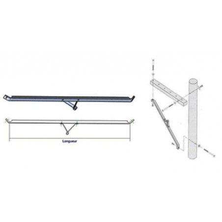 Diagonal ''Alley'' arm braces